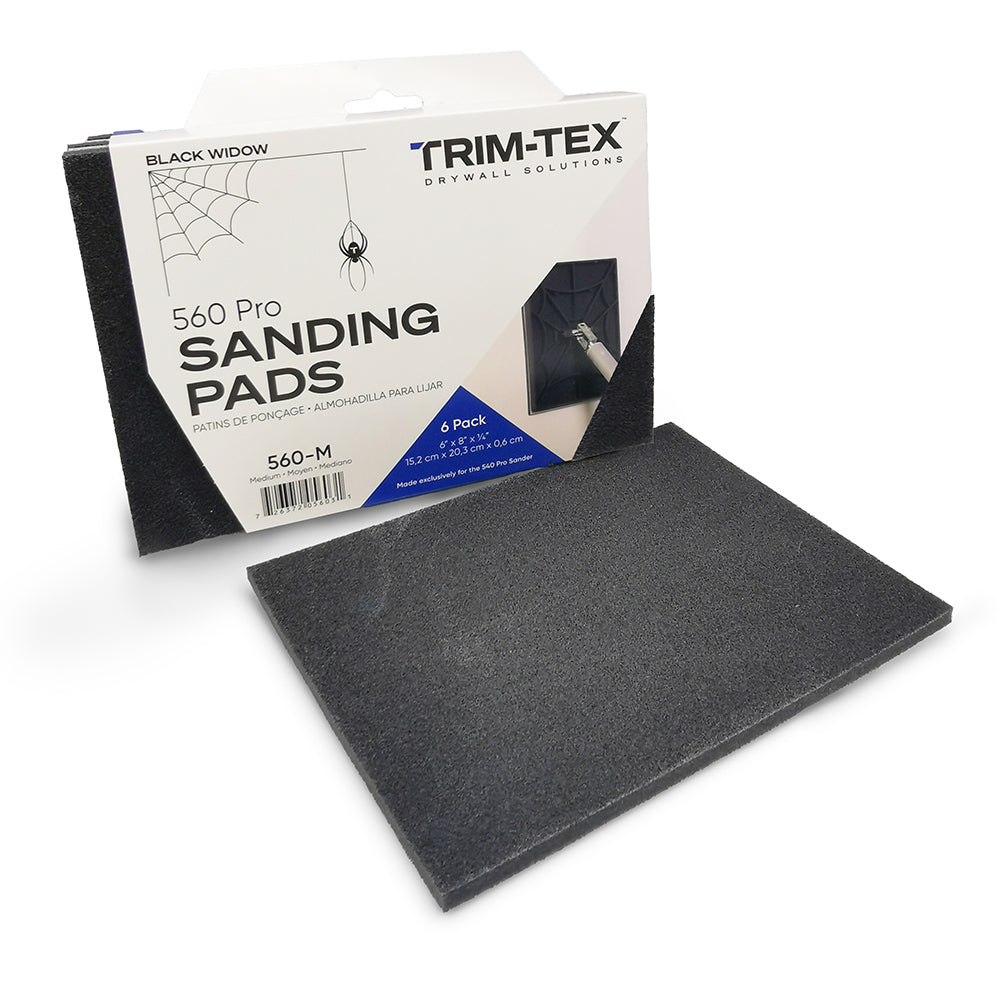 Trim-Tex Black Widow Replacement Sanding Pads (6-Pack) | ADSS - Alberta ...