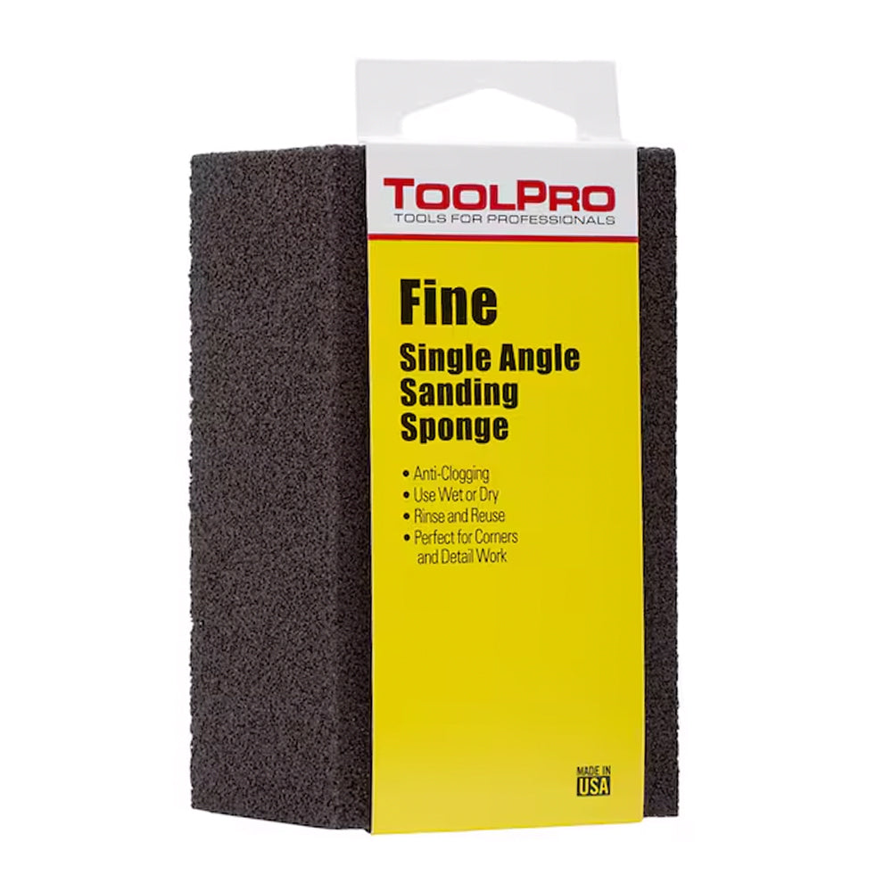 ToolPro Single Angle Sanding Sponge 24pk Fine | ADSS - Alberta Drywall ...